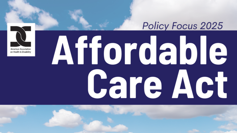 American Association on Health and Disability | AAHD